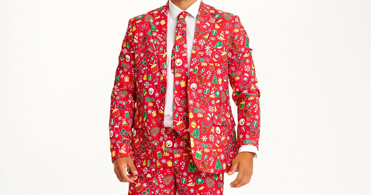 The Awesome Christmas Suit - Rød